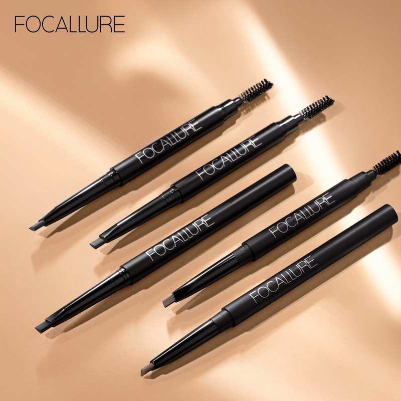 FOCALLURE Waterproof Long-Lasting Eyebrow Pencil – 3 Colours Pensil ...
