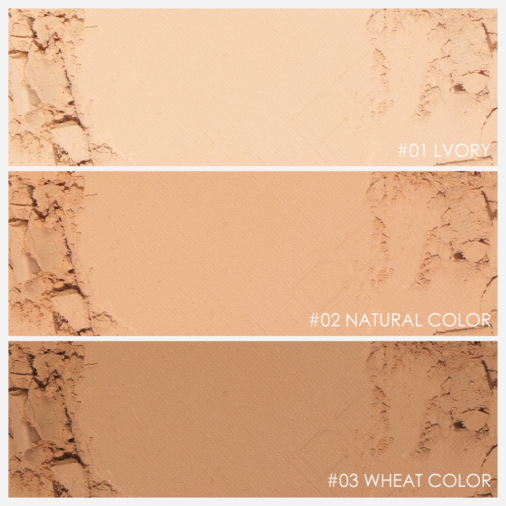 FOCALLURE Oil-control Pressed Powder-Matte Bedak Padat FA16 – Nextcool